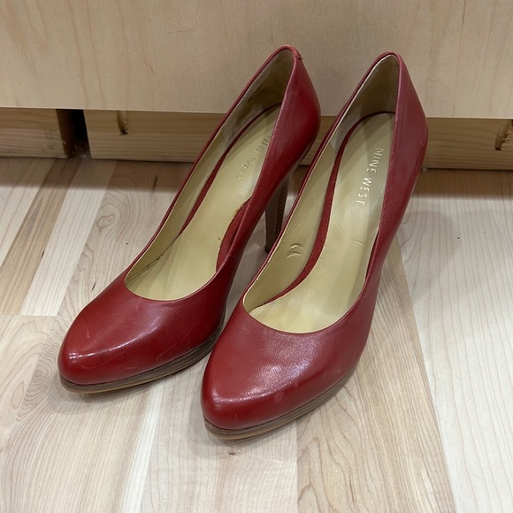 Nine West | Shoes | Nine West Red Shoes Never Been Worn | Poshmark